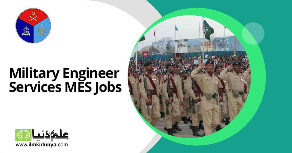 MES Jobs 2025 Advertisement - Jobs in Military Engineer Services