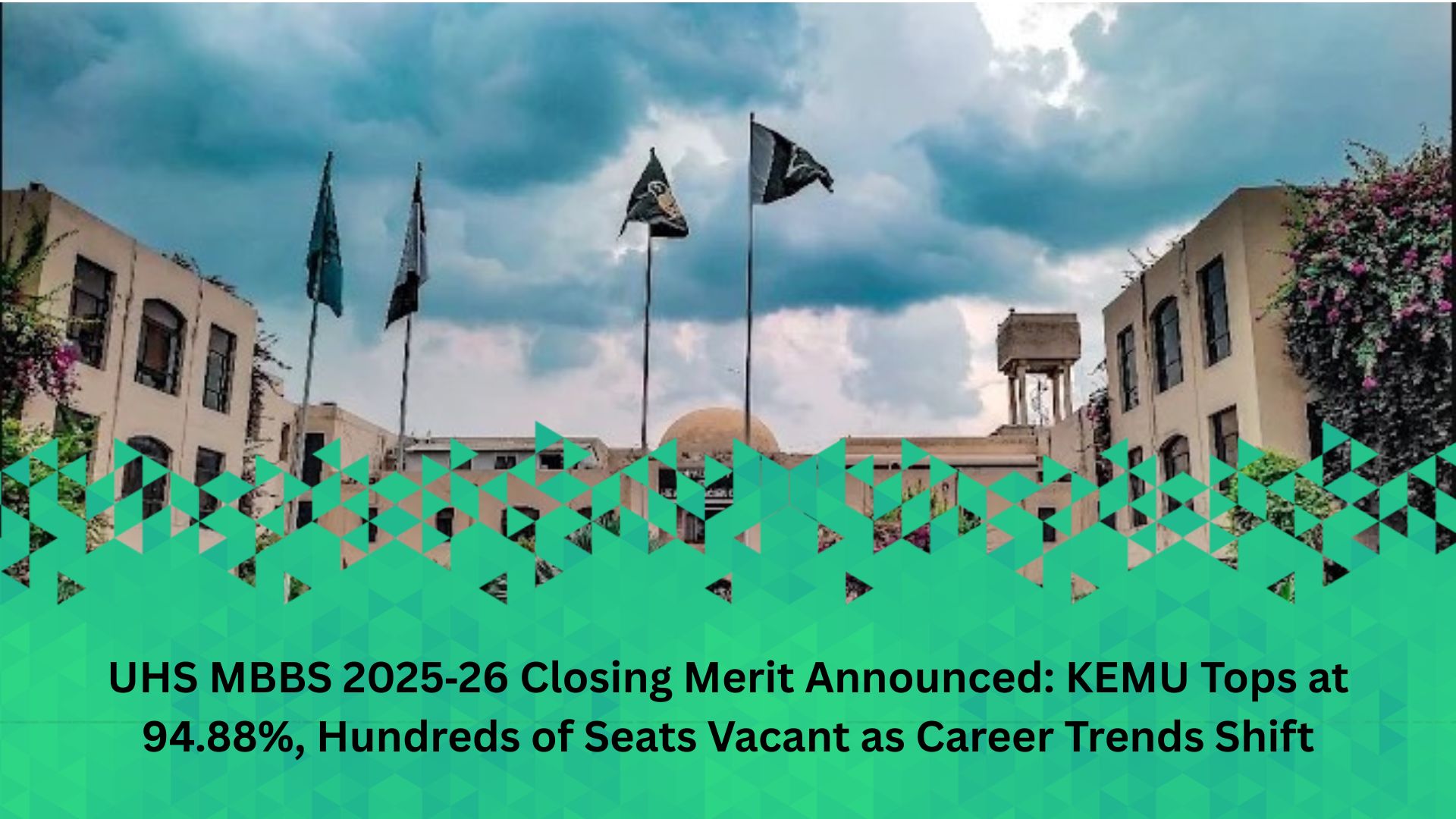 UHS MBBS 2025‑26 Closing Merit Announced: KEMU Tops at 94.88%, Hundreds ...
