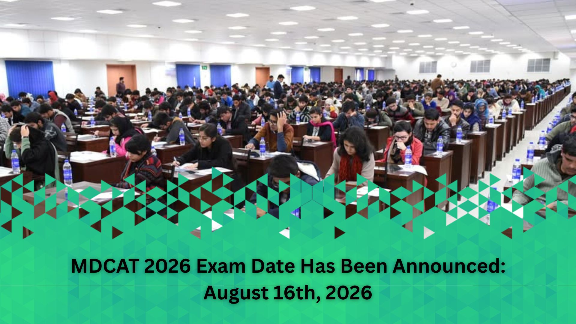 MDCAT 2026 Exam Date Announced: August 16, Key Registration & JRC Rules